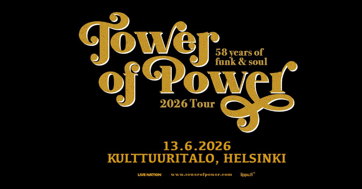 Tower of Power - 58 Years of Funk and Soul (US) - Kulttuuritalo HELSINKI